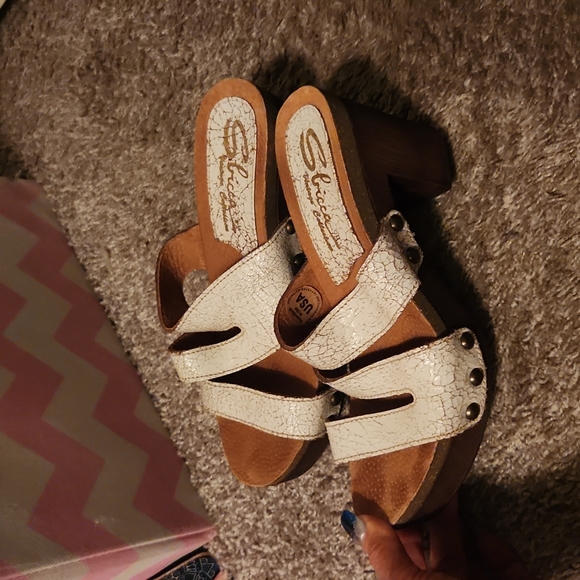 Sbicca | Shoes | Vintage Collection Platform Chunky Heels | Poshmark
